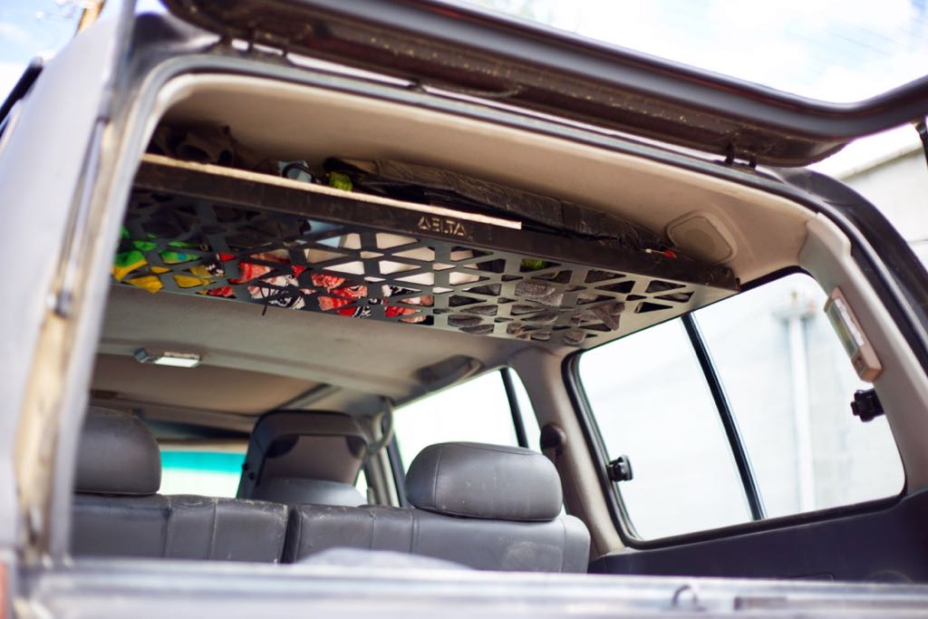Delta Vehicle Systems FJ FZJ80 LX450 Ceiling Storage Rack BLEM